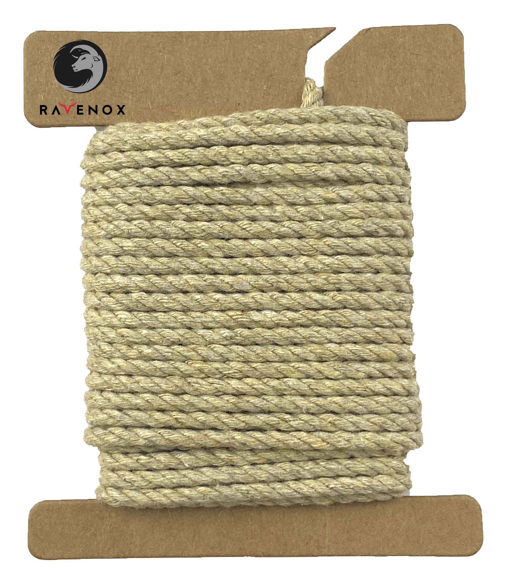Ravenox Tan Twisted Cotton Rope | Super-Soft Manila Alternative