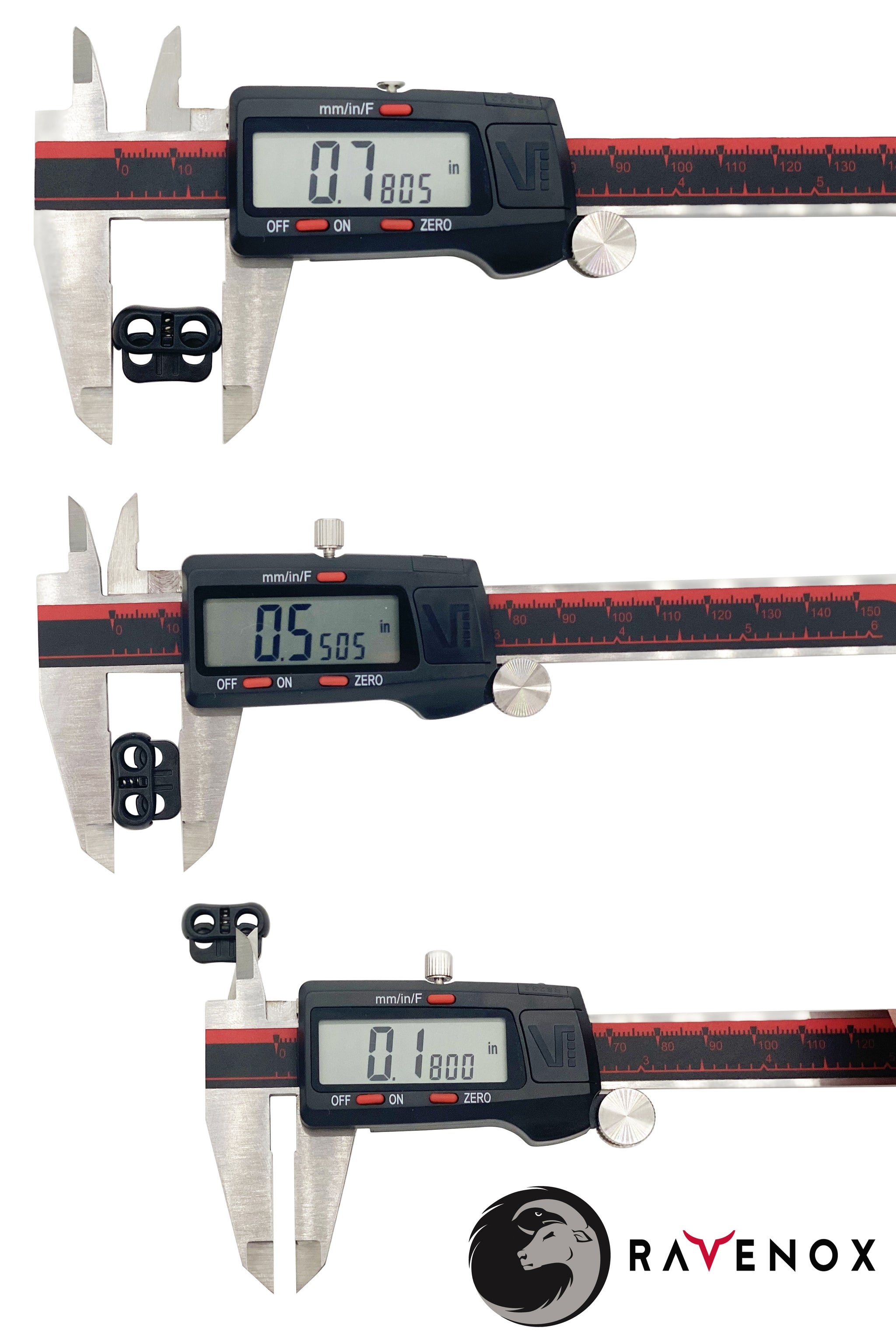 Ravenox Dual Circle Cord Locks | High-Quality & Multi-Purpose!