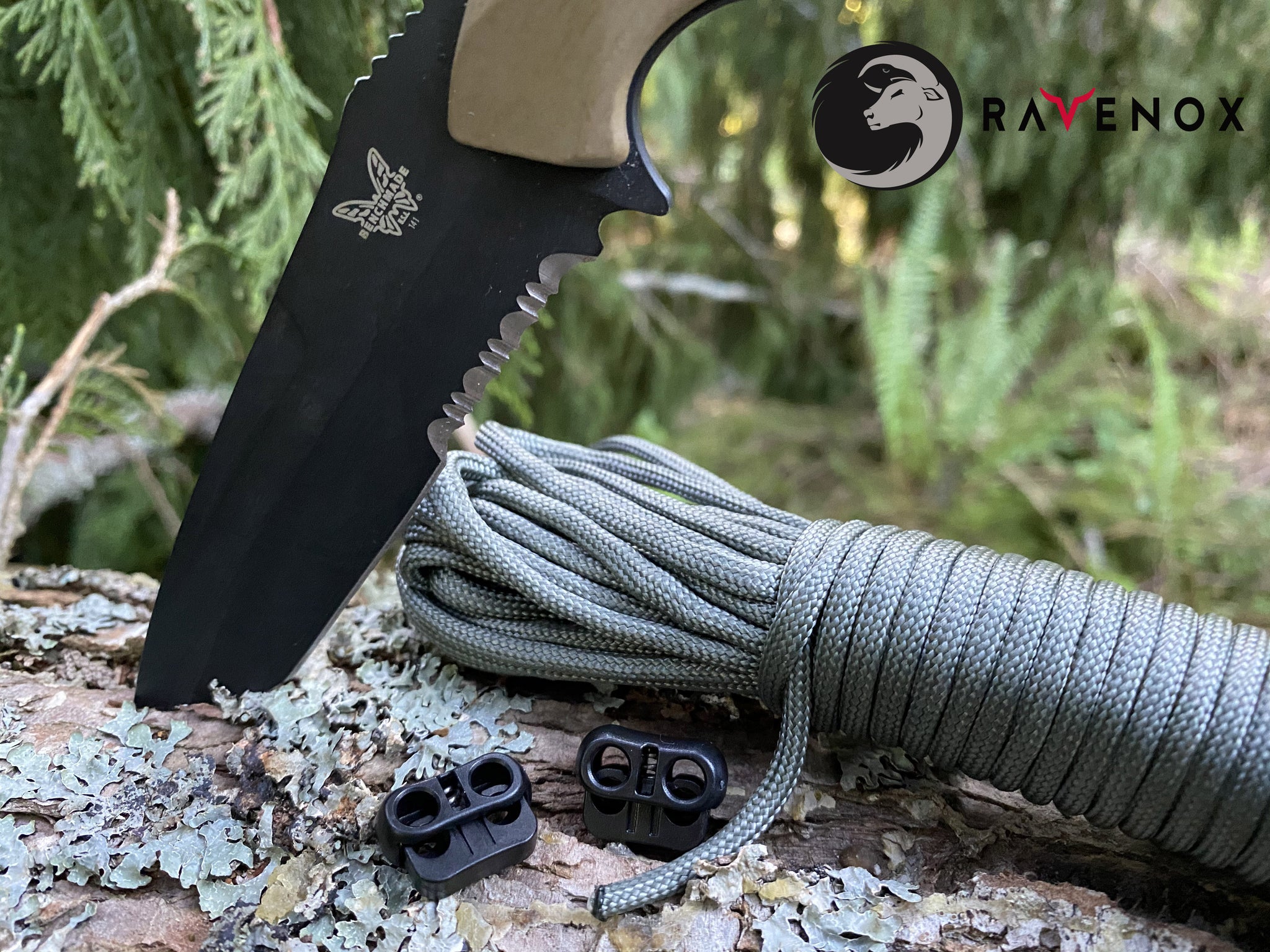 Ravenox Dual Circle Cord Locks | High-Quality & Multi-Purpose!