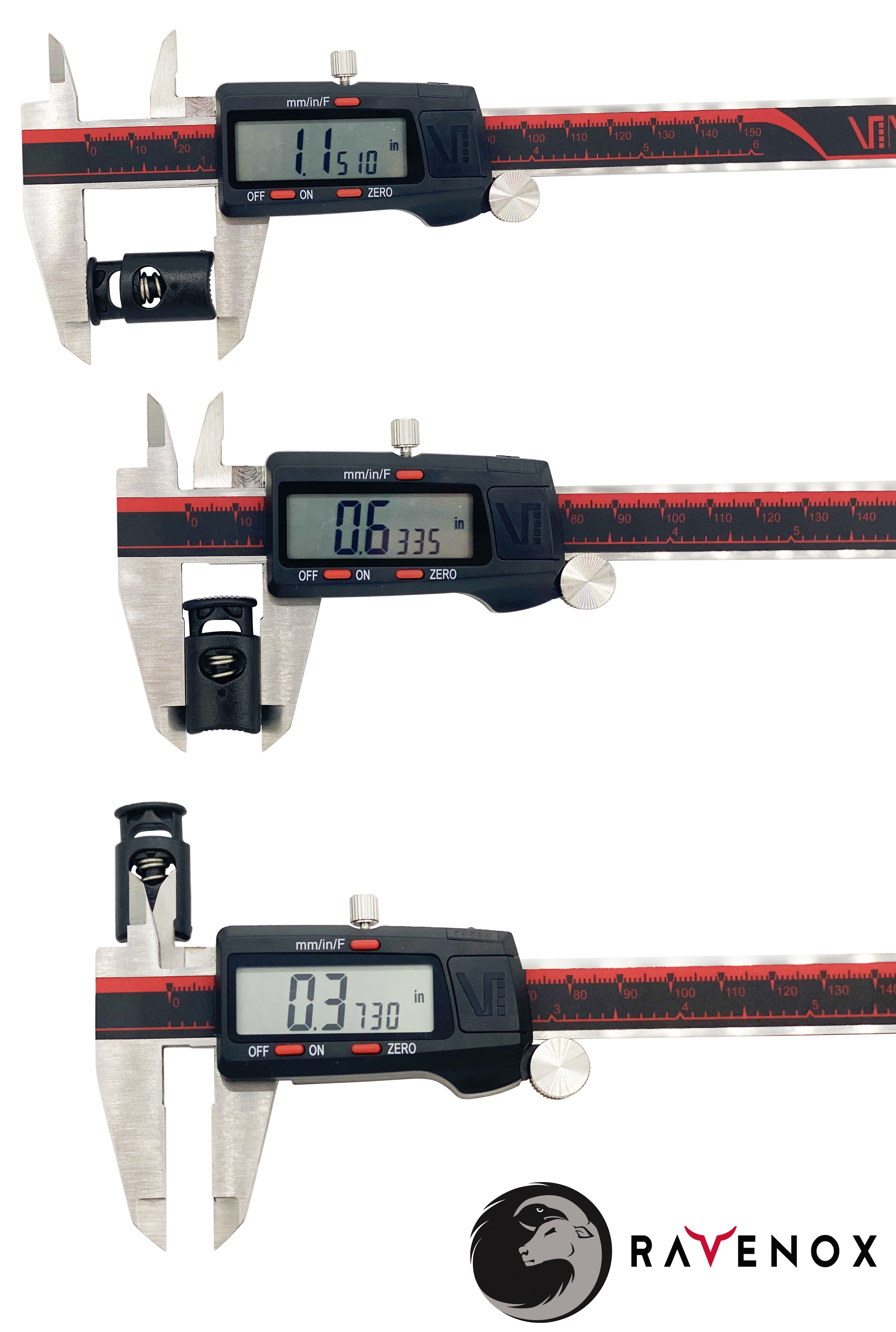 Ravenox Colored Crown Cord Lock | Cord Lock Toggle For Paracord