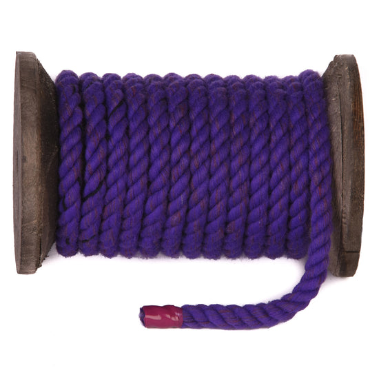 Ravenox Purple Twisted Cotton Rope | Soft Cordage at Low Prices