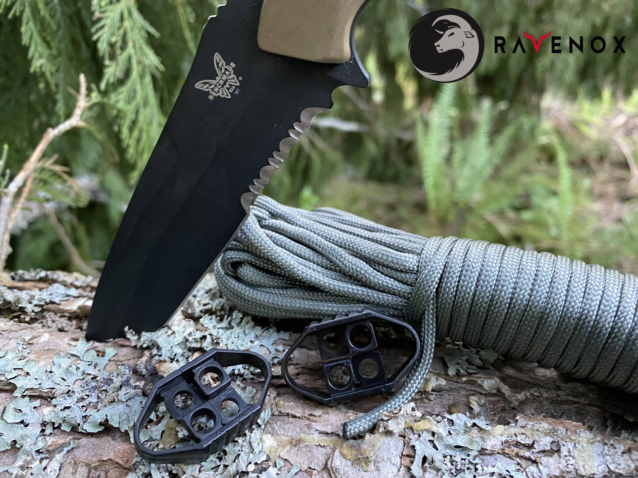 Dual Hole Bow Cord Locks | Ravenox Spring-less Toggle Stoppers