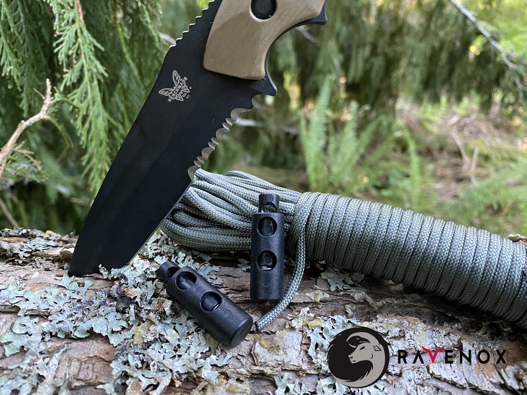 Dual Hole Barrel Cord Lock | Durable Cord Toggle Spring Stopper – Ravenox