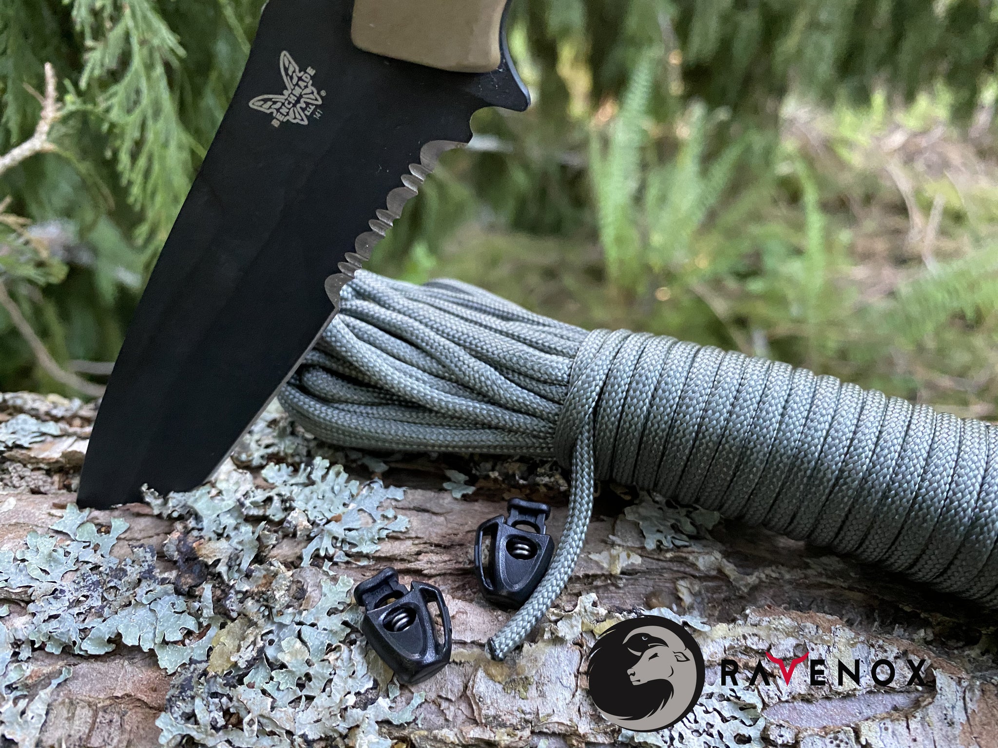 Ravenox Micro ECL Cord Locks | Aero Shaped Toggles for Paracord