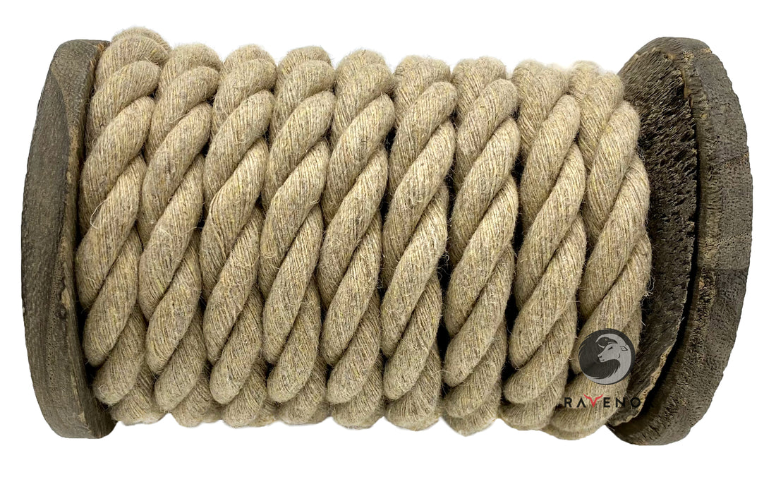Ravenox Natural Hemp Rope & Cord | Braided & Twisted Cannabis Ropes