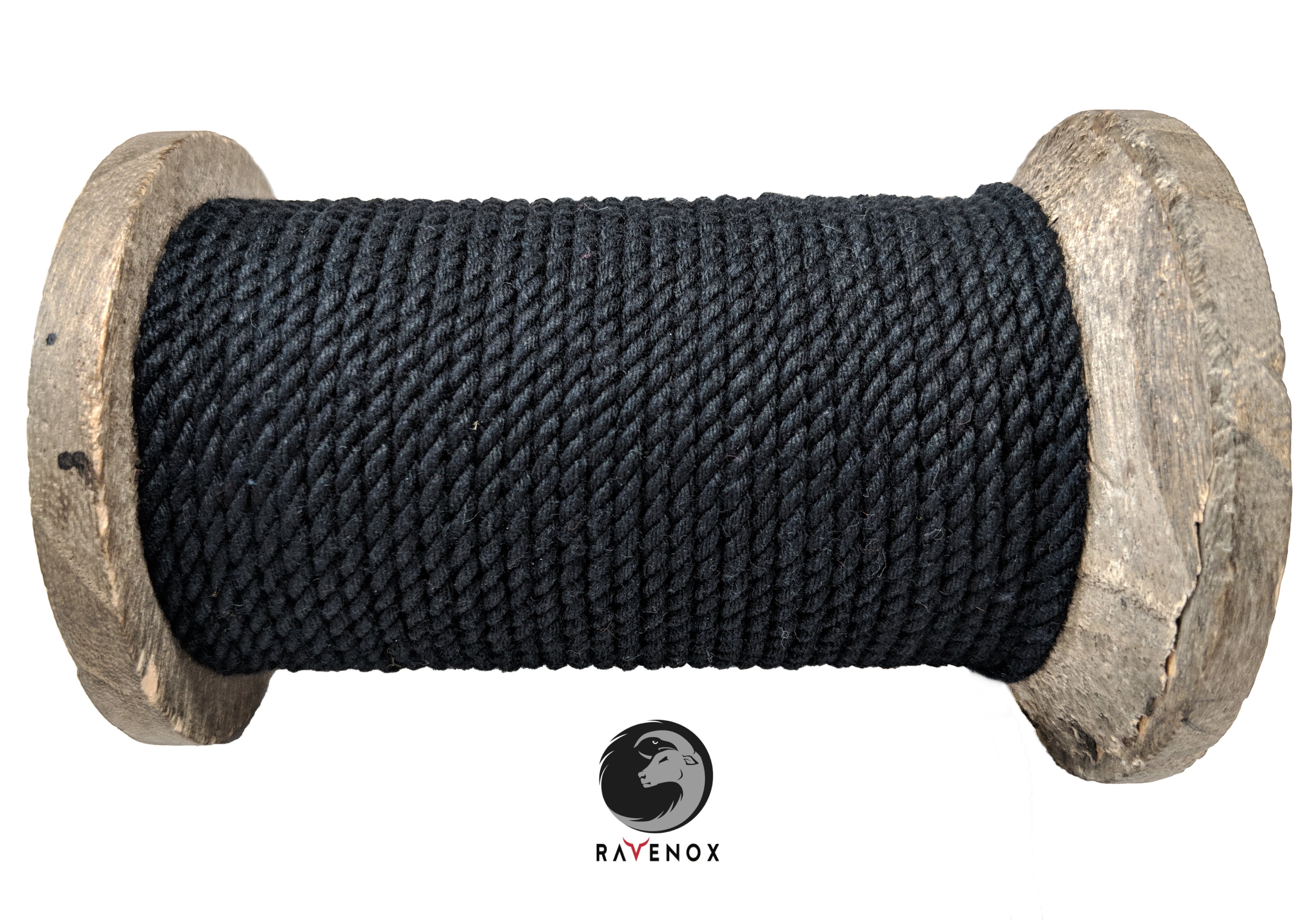 Ravenox Black Twisted Cotton Rope | Great Prices & Wide Variety