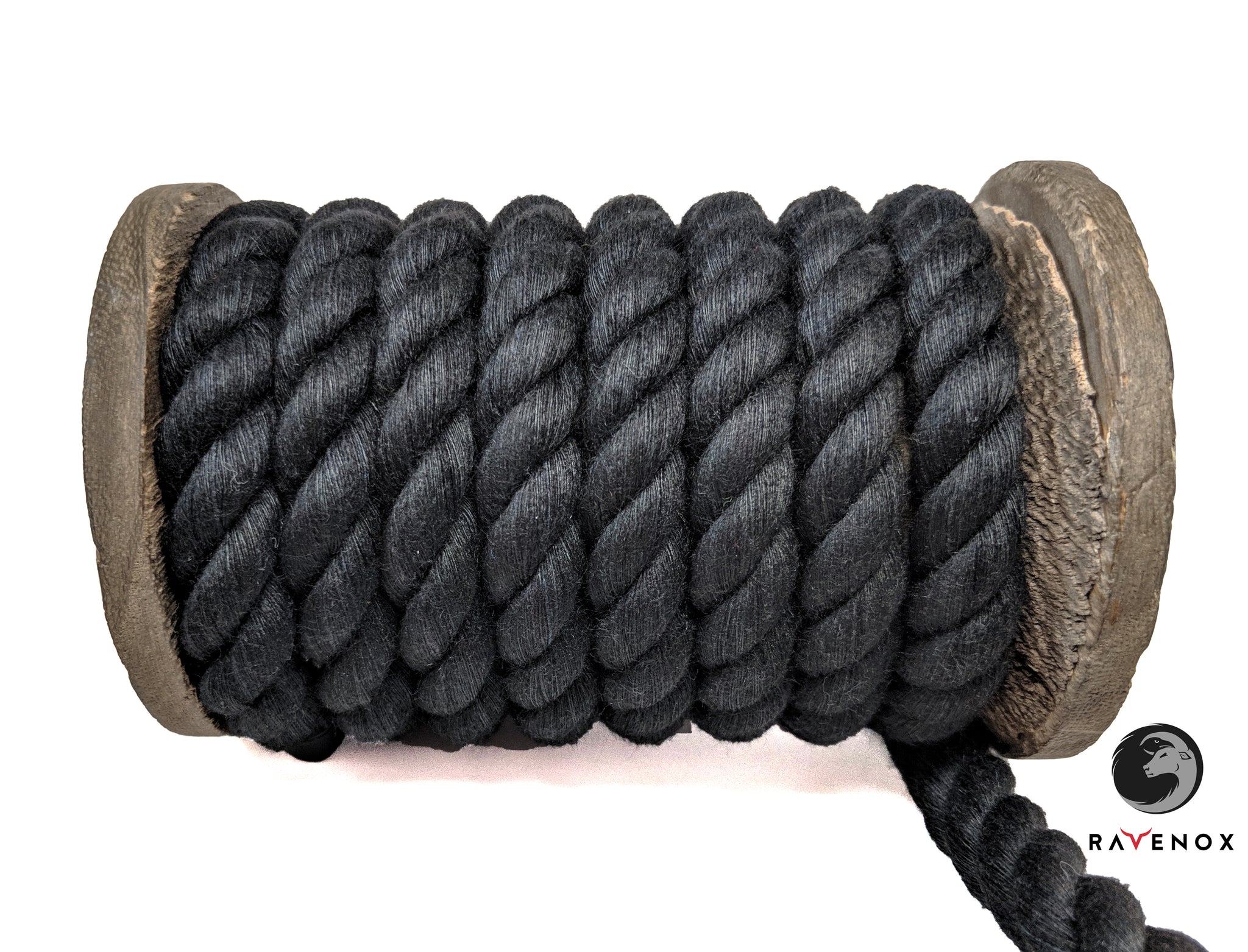 Ravenox Black Twisted Cotton Rope | Great Prices & Wide Variety