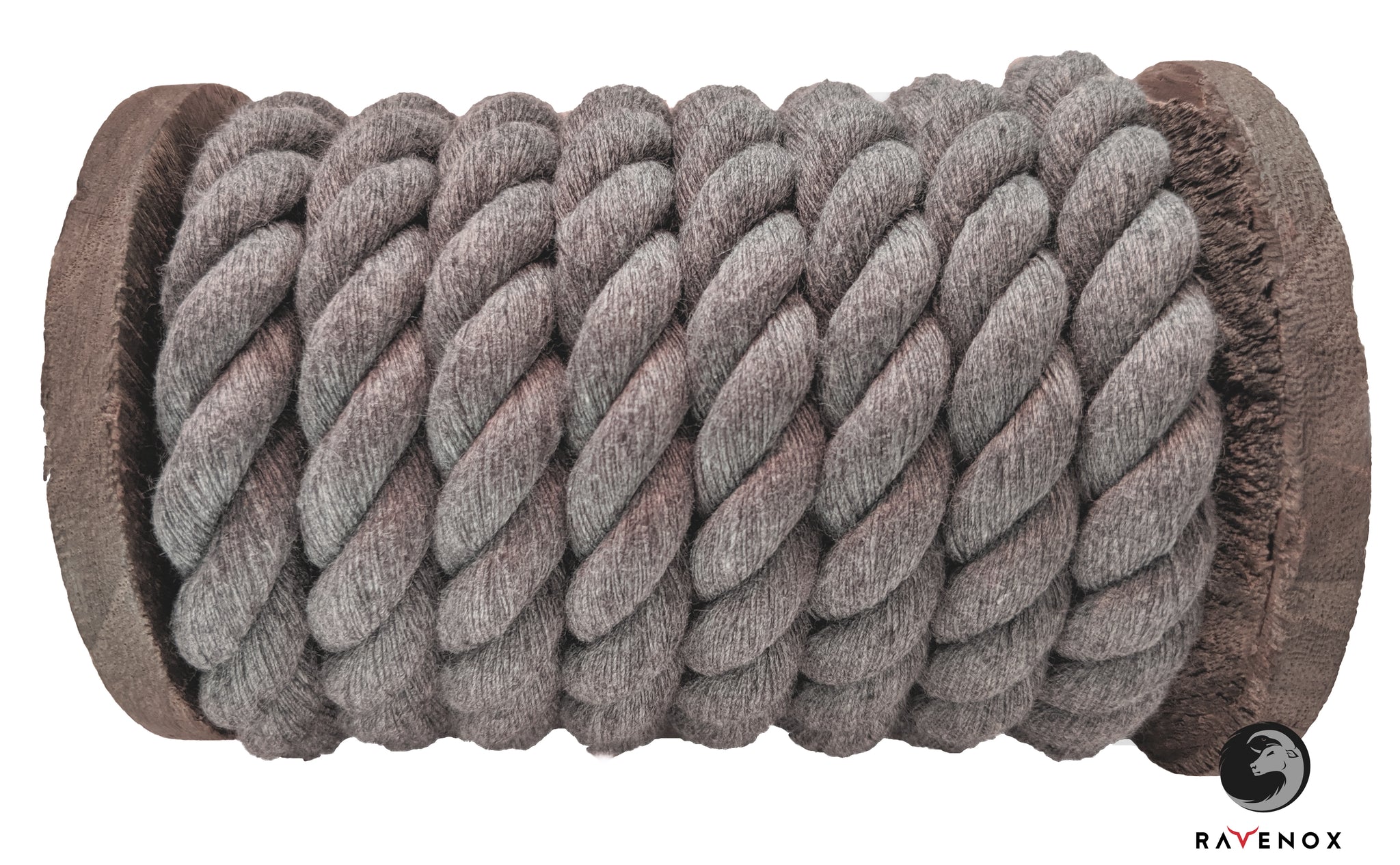 Ravenox Grey Twisted Cotton Rope | Soft & Natural Cotton Ropes