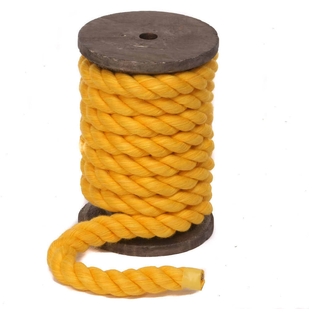 Ravenox Gold Twisted Cotton Rope | Cordage for Art Design Use