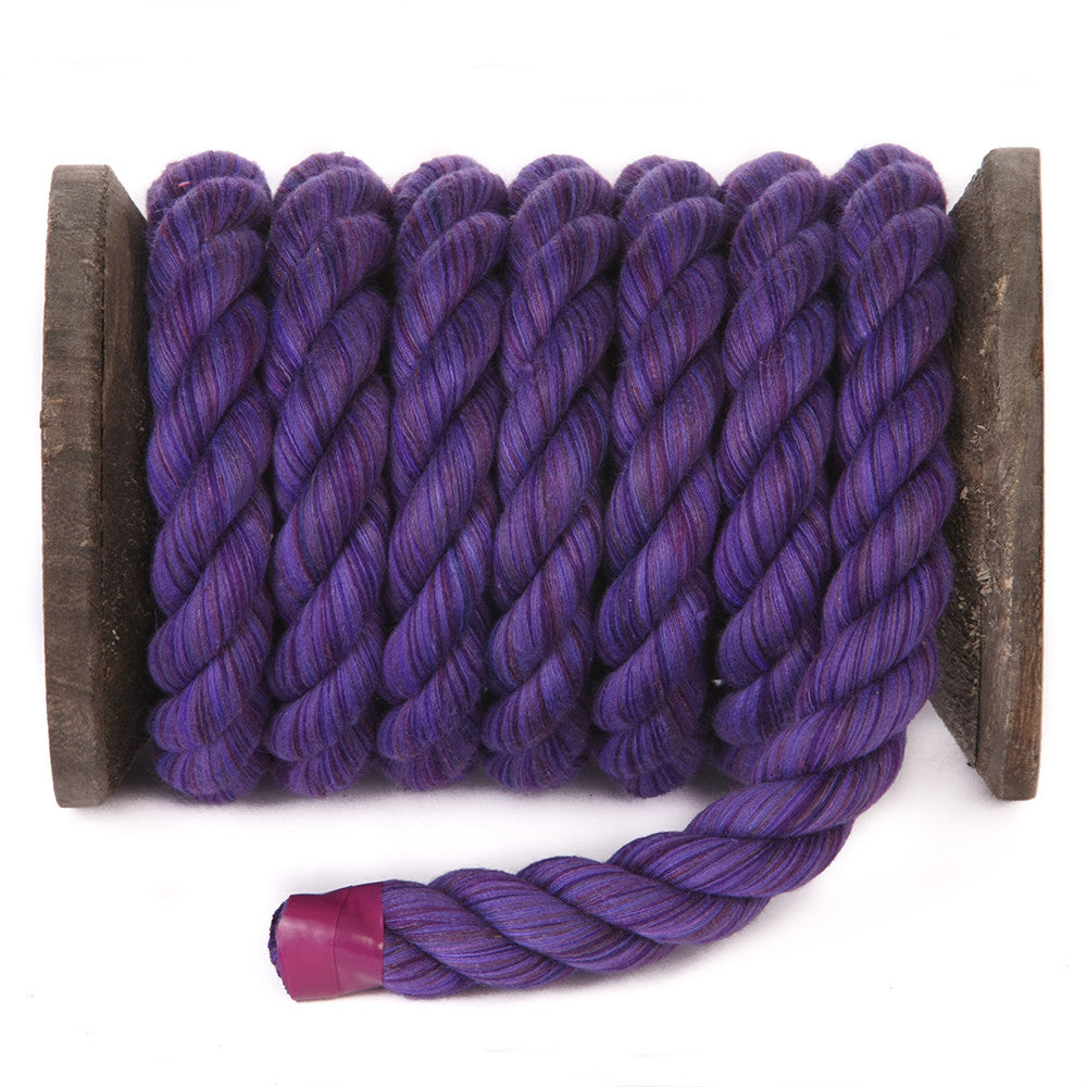 Ravenox Purple Twisted Cotton Rope | Soft Cordage at Low Prices