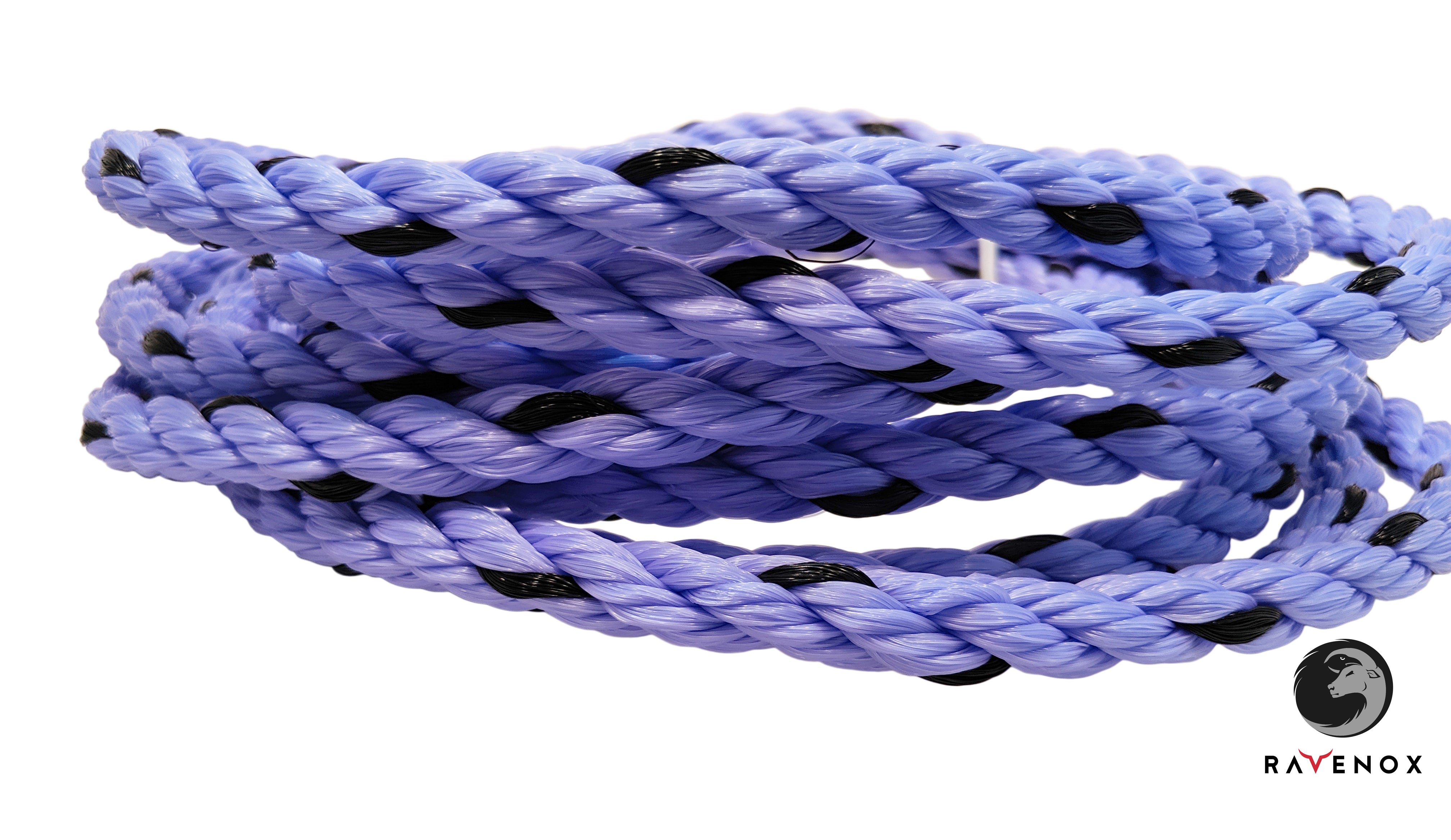 Lavender & Black Twisted Polypropylene | Thick & Colorful Cords – Ravenox